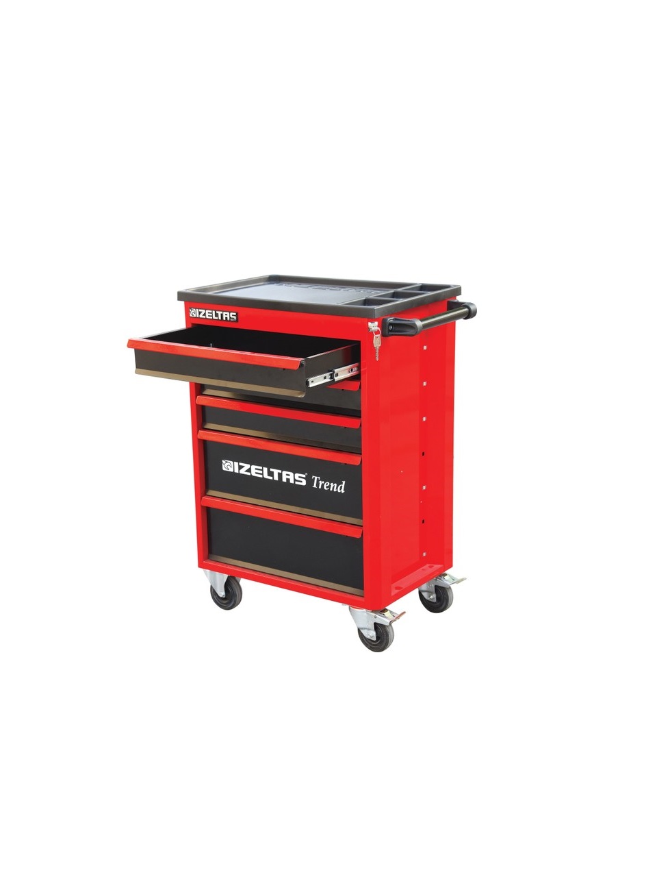 IZELTAS Trend 9244 Tool Trolley with 5 Drawers